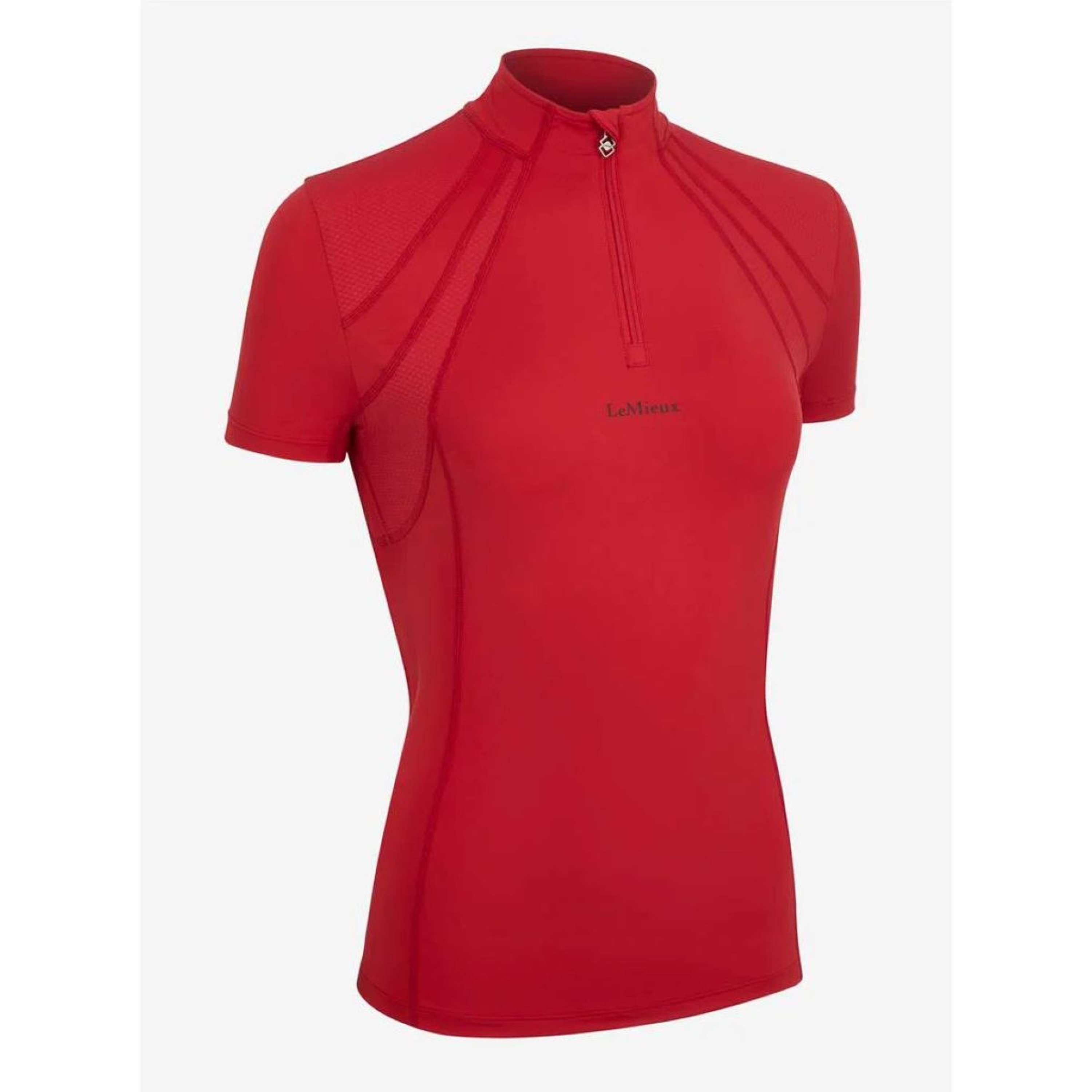 LeMieux Baselayer Mia Mesh Kurze Ärmel Chilli | Agradi.de